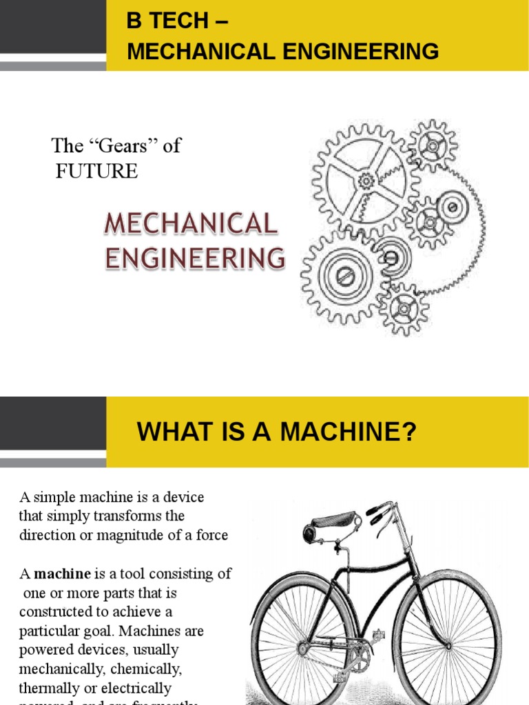 Introduction To Mechanical Engineering | PDF | Mechanical Engineering ...