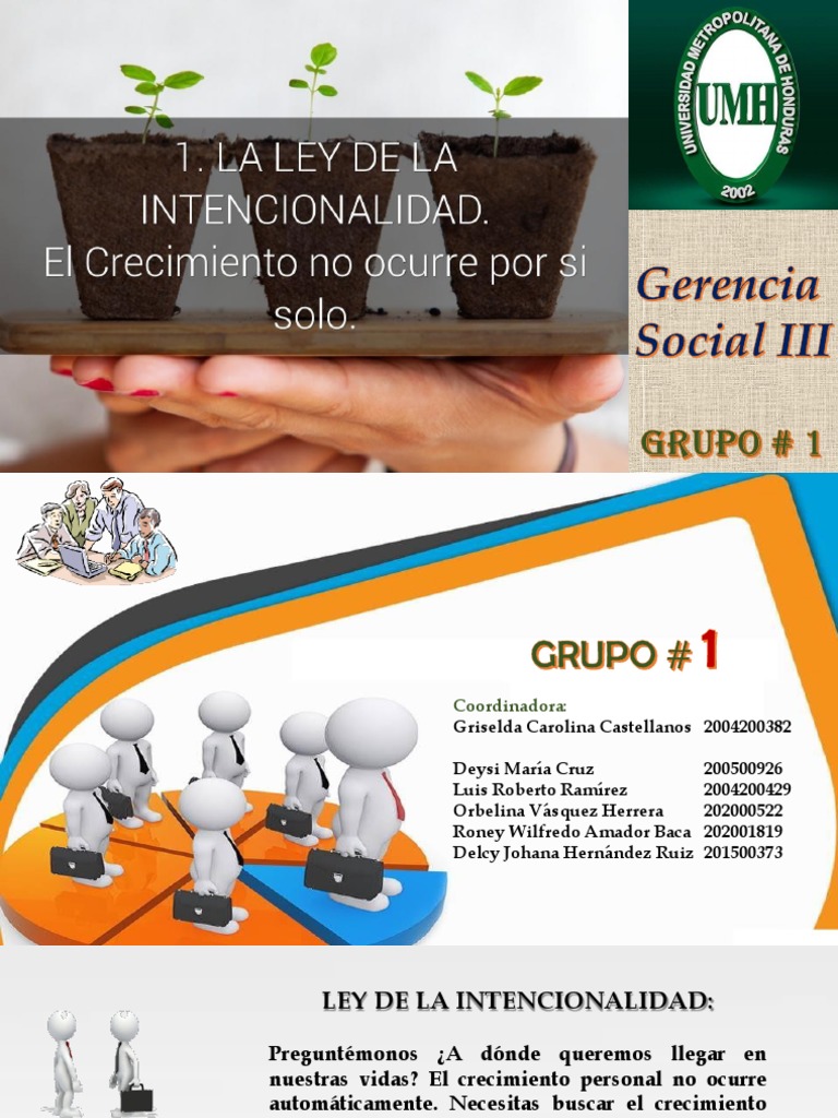 Grupo1 Ley de La Intencionalidad | PDF