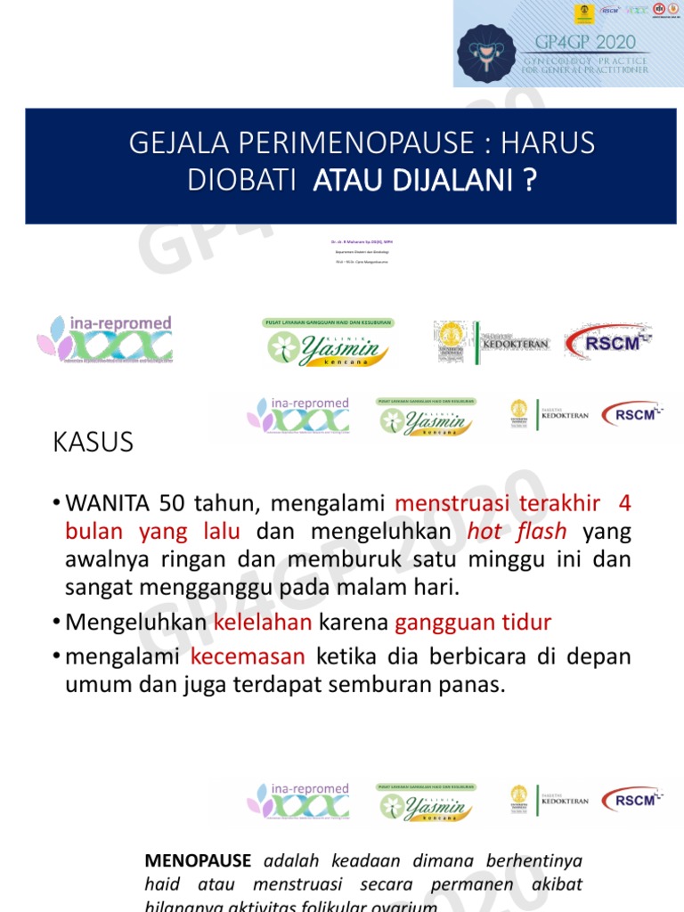 Gejala Perimenopause | PDF