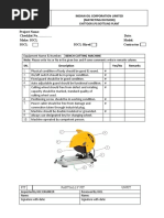Eyewash Checklist | PDF