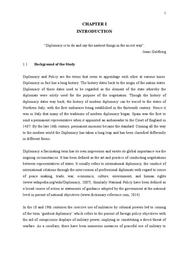 MILITARY DIPLOMACY AN EFFECTIVE TOOL OF FOREIGN POLICY AND NEPAL ARMY'S ...