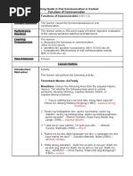 Grade 11 HUMSS Lessons Topics | PDF