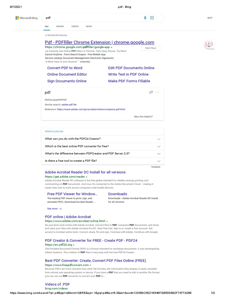 PDF - Bing | PDF | Multimedia | Application Software
