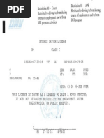 Drivers Application Form For Guyana PDF | PDF | License | Driving