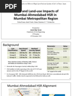 Presentation On Mumbai Ahmadabad High Speed Rail Project | PDF | Sustainable Transport ...