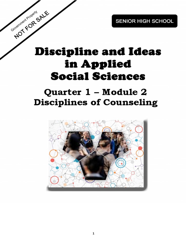Quarter 1 - Module 2 Disciplines of Counseling | PDF | Psychotherapy ...