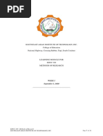 Lesson 1 - Dacula Irish D. Btvted Css-3a | PDF | Quantitative Research ...