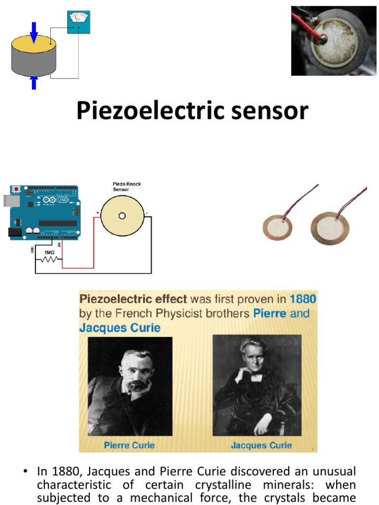 Overview of Piezoelectric Sensors | PDF | Piezoelectricity | Ultrasound