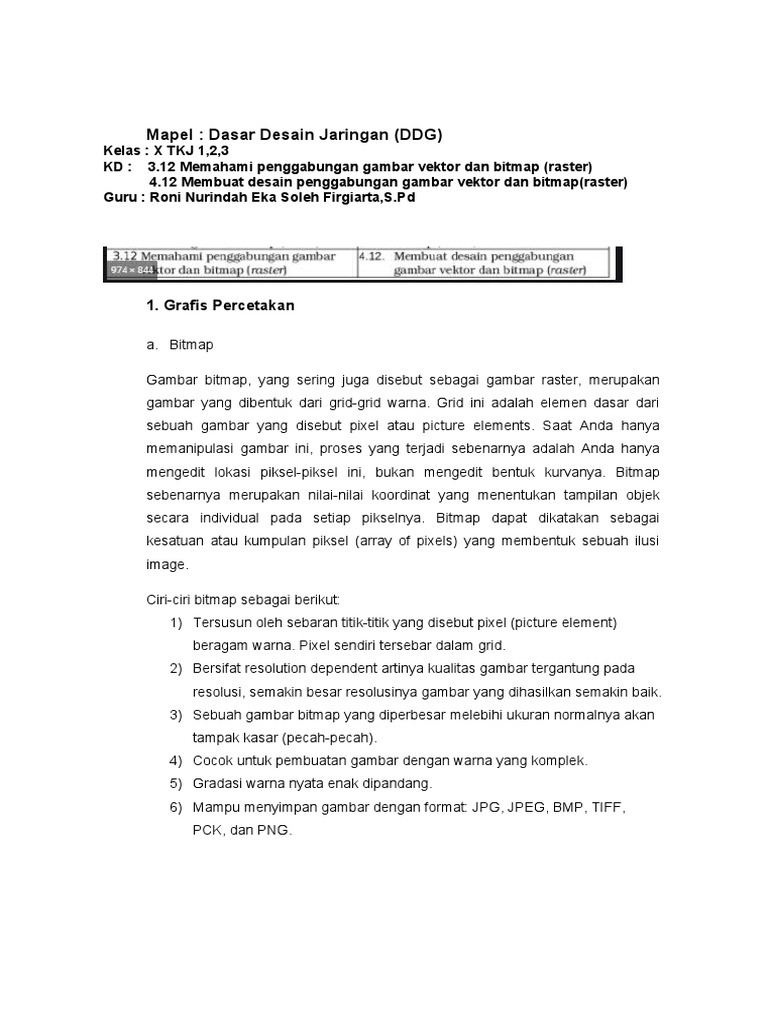 Materi DDG X TKJ Pak Roni | PDF