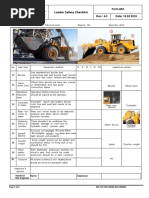 Daily Inspection Checklist For Diesel Tanker | PDF