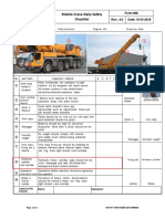 Form 071 HIAB Boom Truck Safety Checklist | PDF | Equipment ...