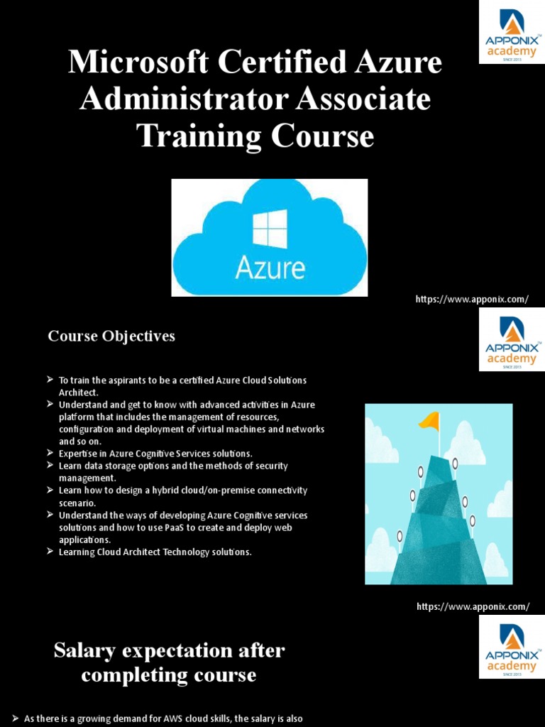 Microsoft Certified Azure Administrator Associate Training Course | PDF | Business | Computers