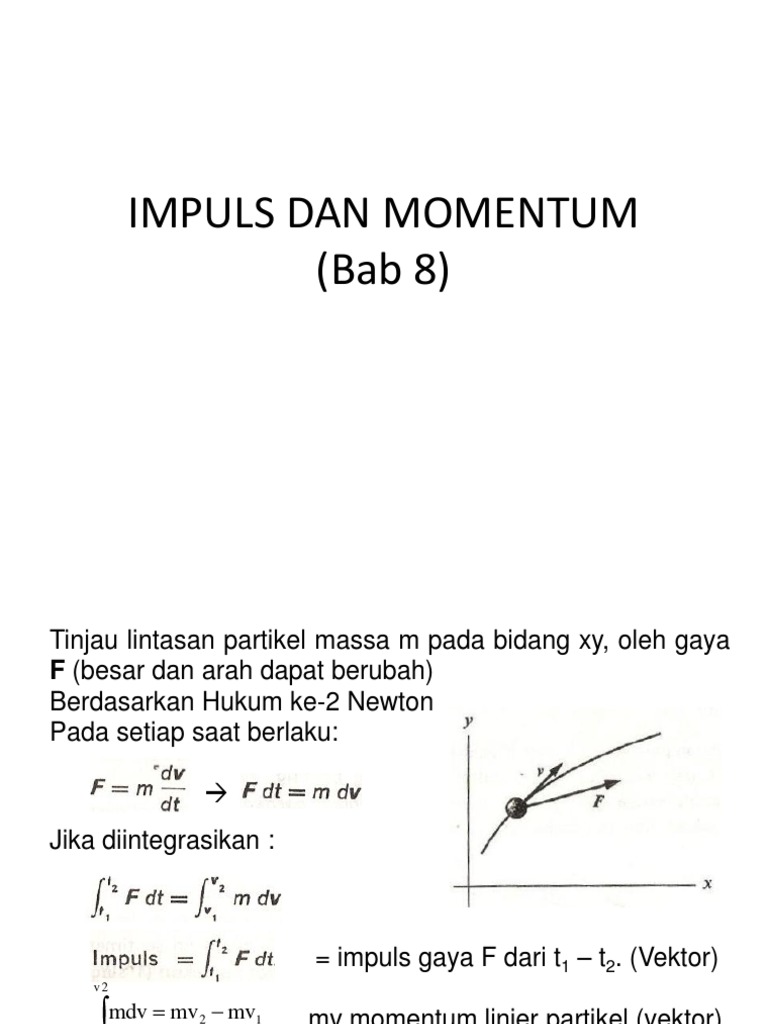 IMPULS DAN MOMENTUM | PDF