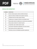 Escala de Performance ECOG em Cuidados Paliativos | PDF | Autoajuda ...