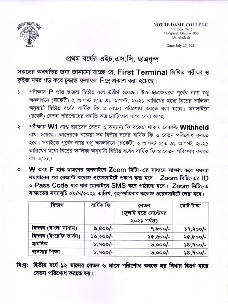 1st Yr. Science Promotion Results 2021 | PDF | Business | Home & Garden