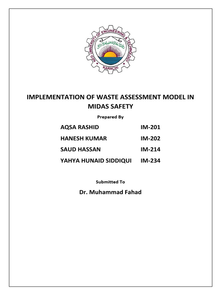Implementation of Waste Assesment Model in Midas Safety | PDF | Lean ...