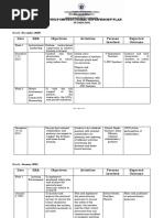 Sample-Master Teacher Plan | PDF | Mentorship | Quality Of Life