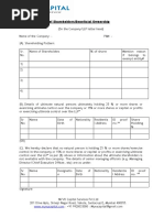 TDS Declaration Form FY 24-25 | PDF | Tax Deduction | Taxes