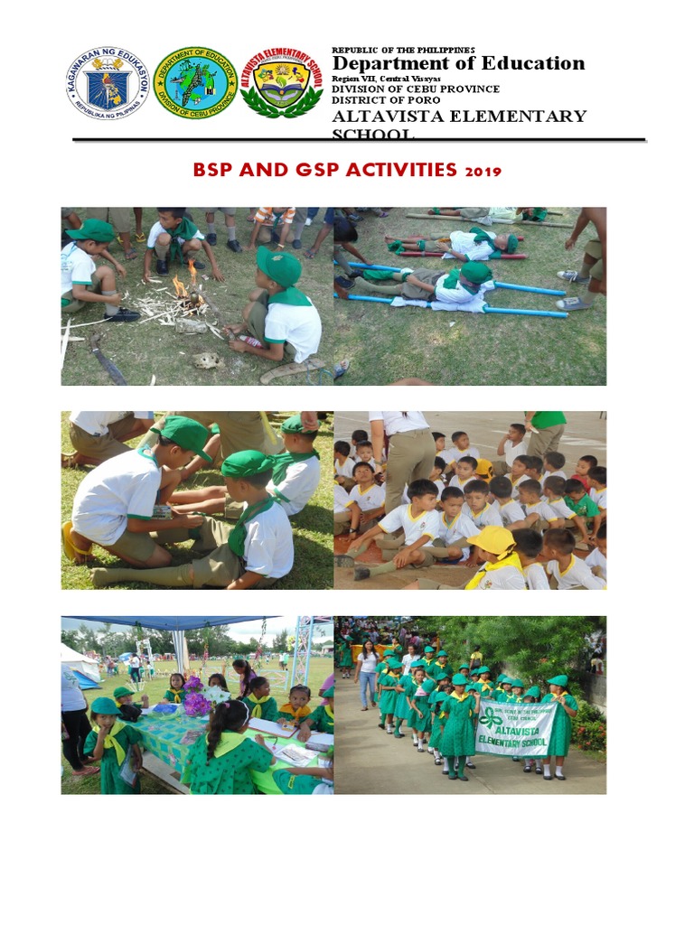 BSP and GSP Activities | PDF