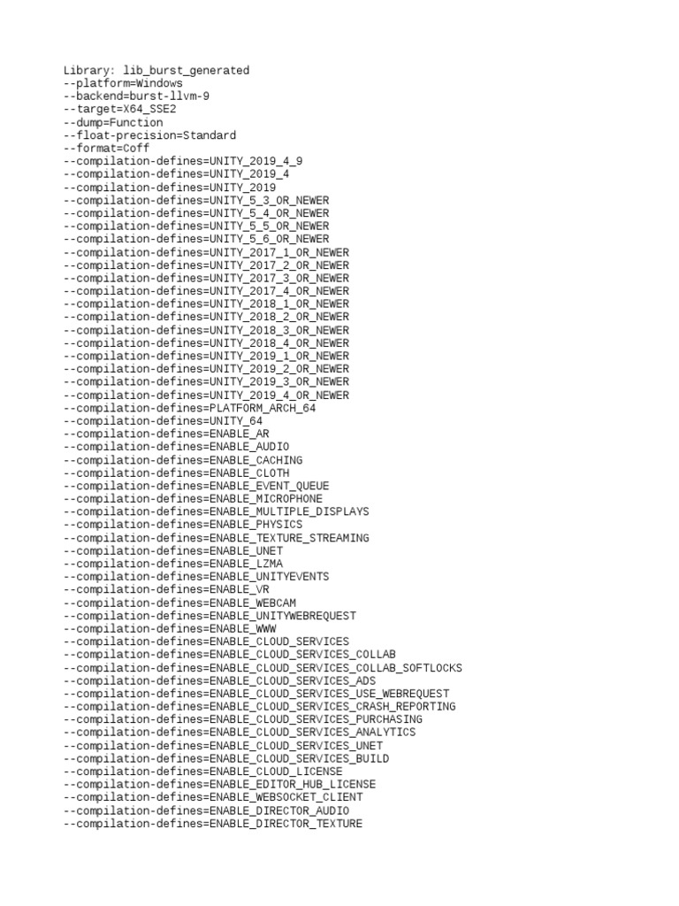 Lib Burst Generated | PDF | Operating System Families | Computing Platforms