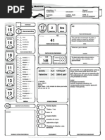 D&D 5E - Ficha de Personagem Automática PDF | PDF | Dungeons & Dragons (jogo) | Lazer
