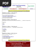 Cs502 Midterm Solved Mcqs by Junaid | PDF | Dynamic Programming | Time Complexity