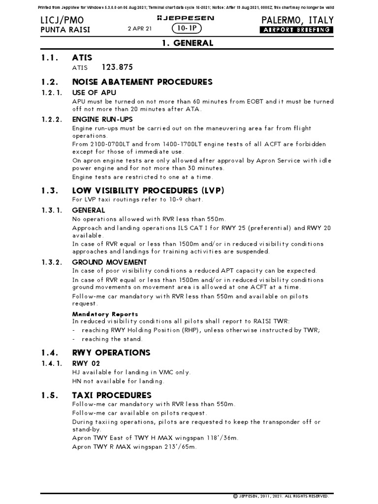 Licj 16-2021 | PDF | Air Traffic Control | Airport