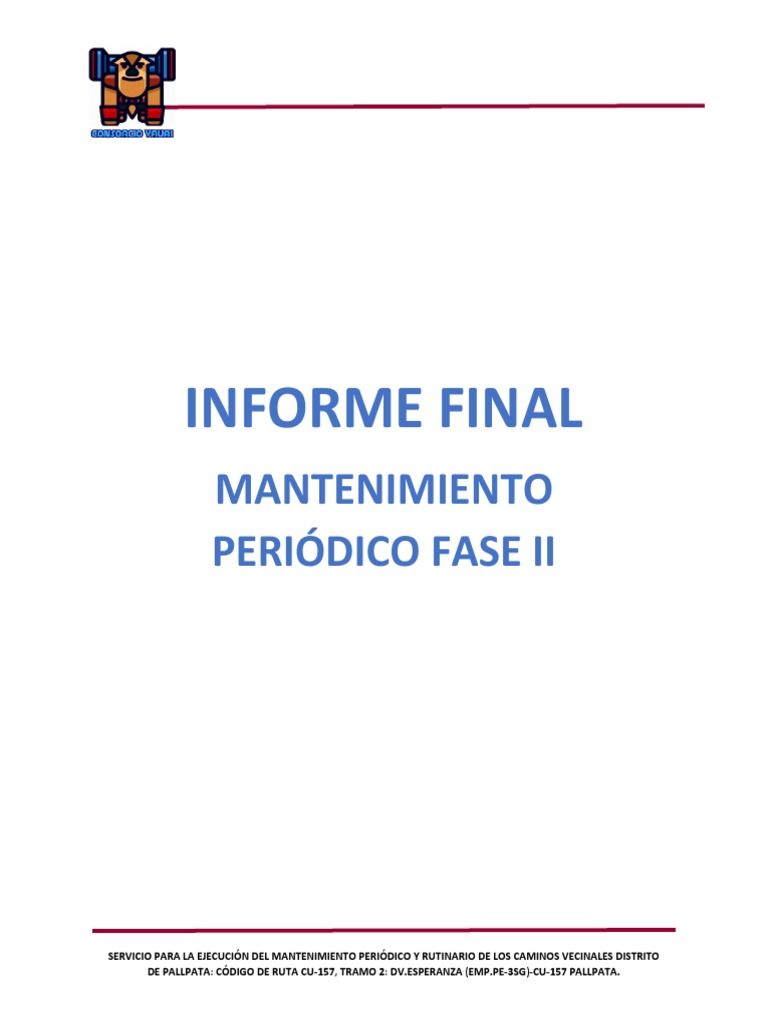 Separadores - Informe Final | PDF