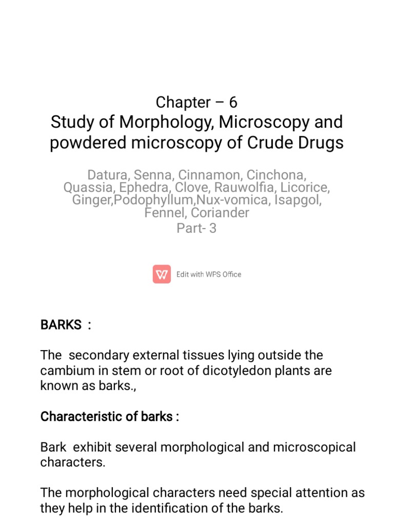 Chapter - 6 Part 3 Microscopy and Powder Microscopy of Drugs | PDF ...