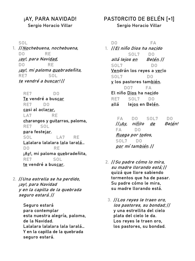 Ay, para Navidad | PDF