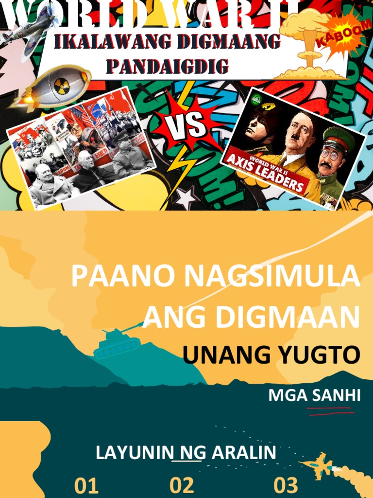Ikalawang Digmaang Pandaigdig Updated | PDF