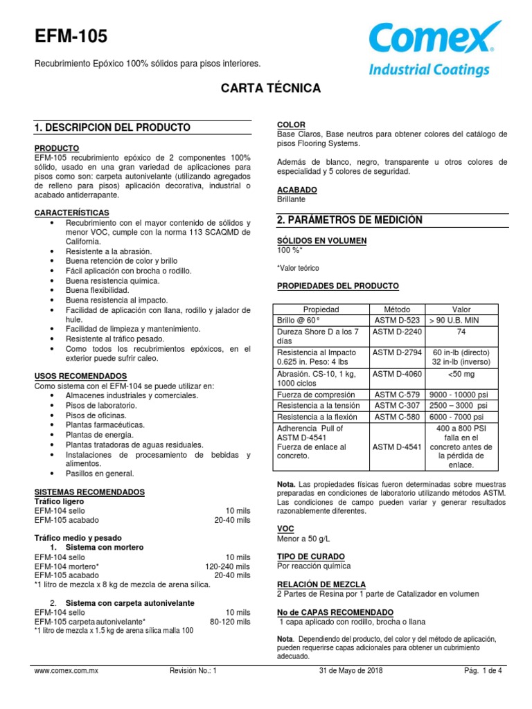 Efm 105 | PDF | Hormigón | Usuario (informática)