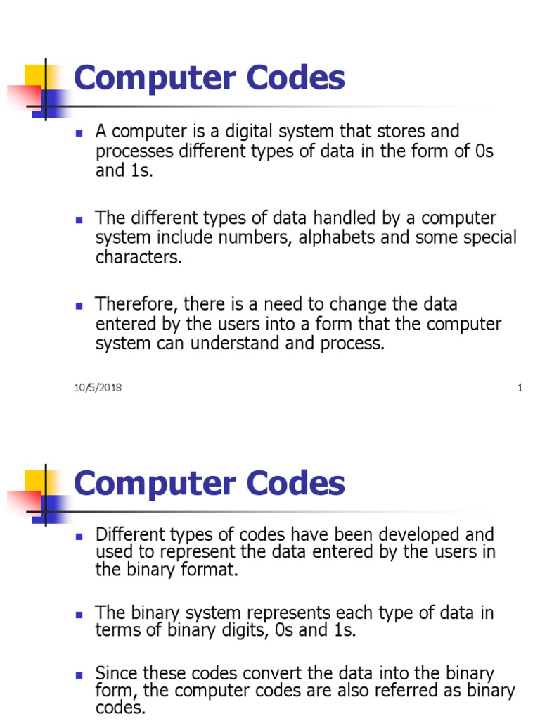 Slide 2 - Computer Number System | PDF | Binary Coded Decimal ...