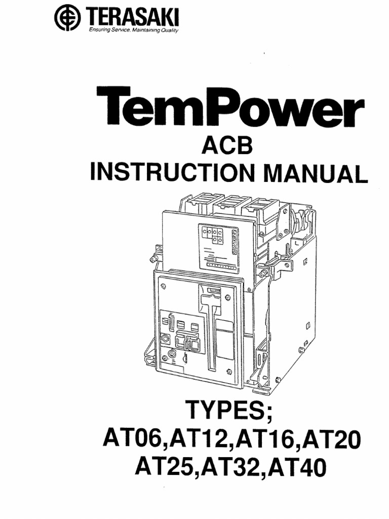Terasaki TemPower ACB | PDF