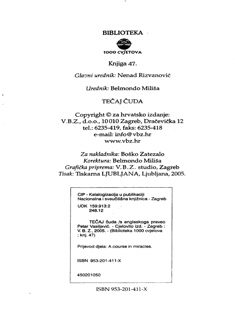 Tecaj Cuda | PDF