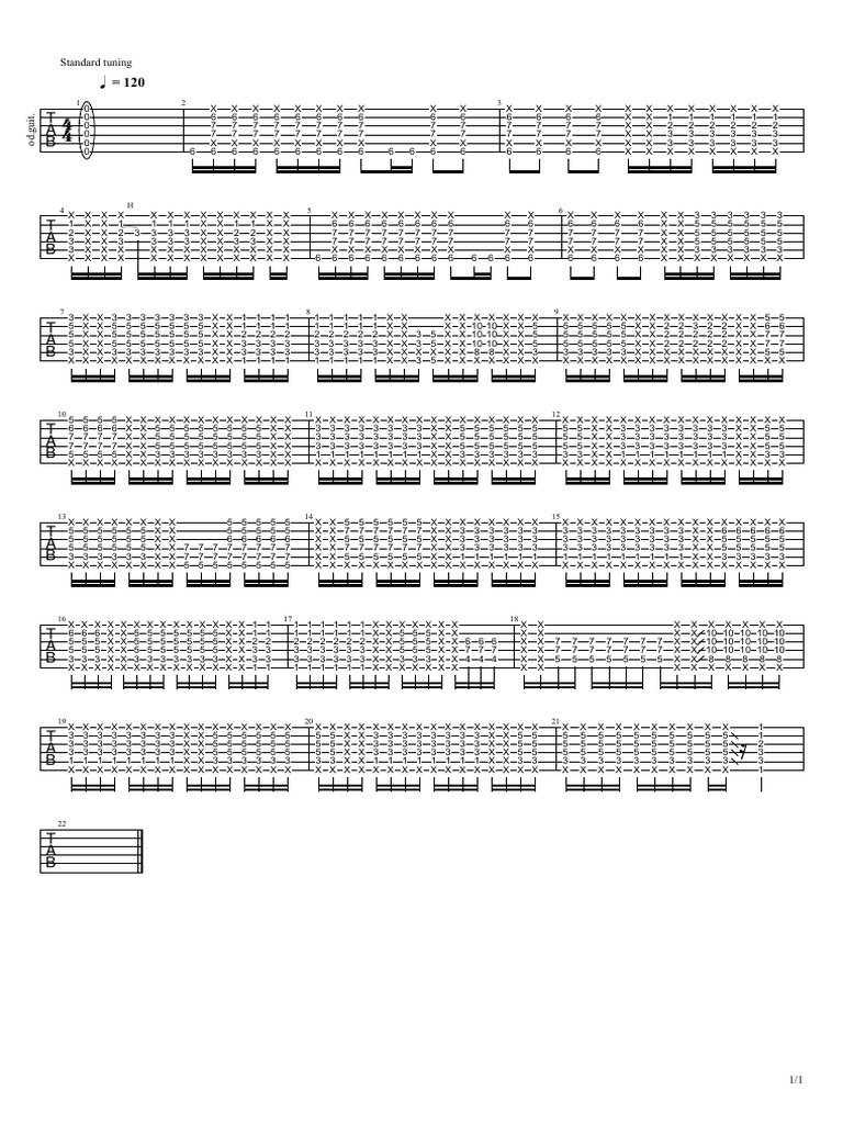 Yui Solo TABS | PDF