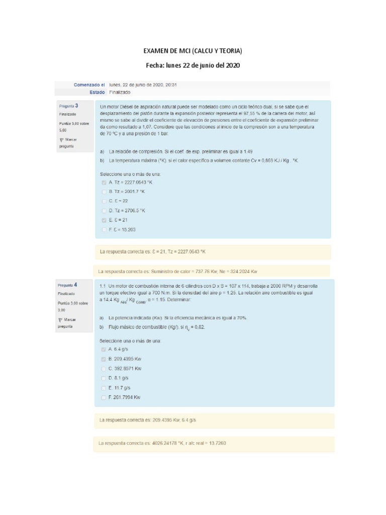 Examen de Mci | PDF
