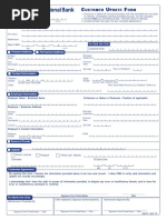 PNB Client Request Form Template | PDF | Cheque | Banks
