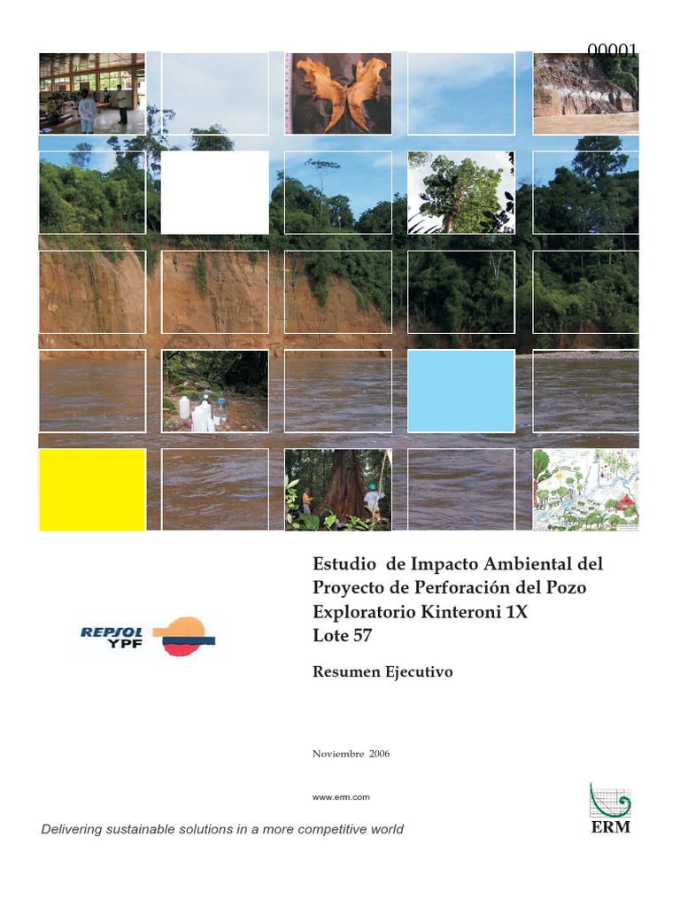 Estudio de Impacto Ambiental del Proyecto de Perforación del Pozo ...