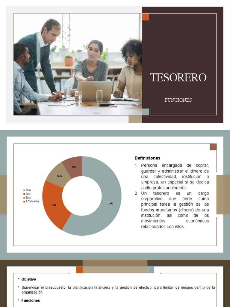 Funciones de Un Tesorero en La Junta Directiva | PDF