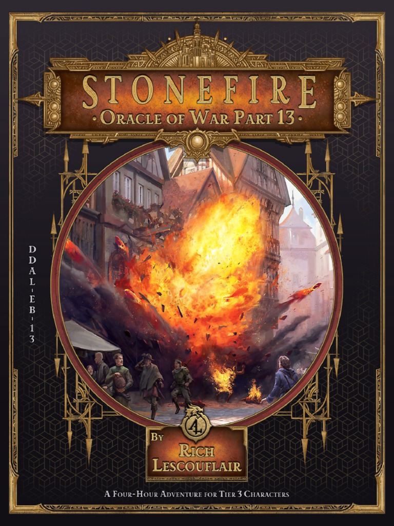 DDAL-EB-13 - Stonefire | PDF | Dungeons & Dragons | Wizards Of The Coast