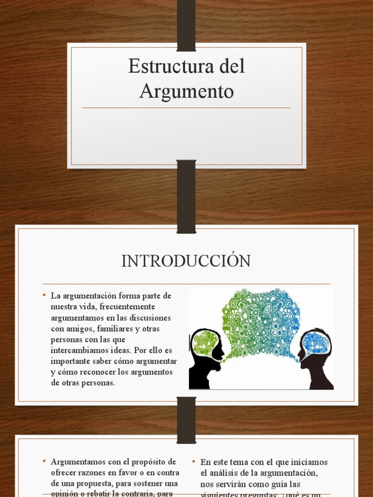 Estructura Del Argumento | PDF | Argumento | Proposición