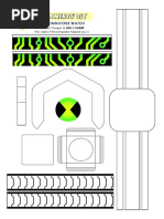 OMNIVERSE ULTIMATRIX OMNITRIX Template | PDF