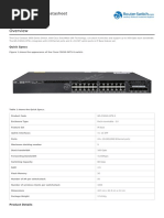 Alteon D Line 5820 5424 Tech Spec | PDF | Central Processing Unit ...