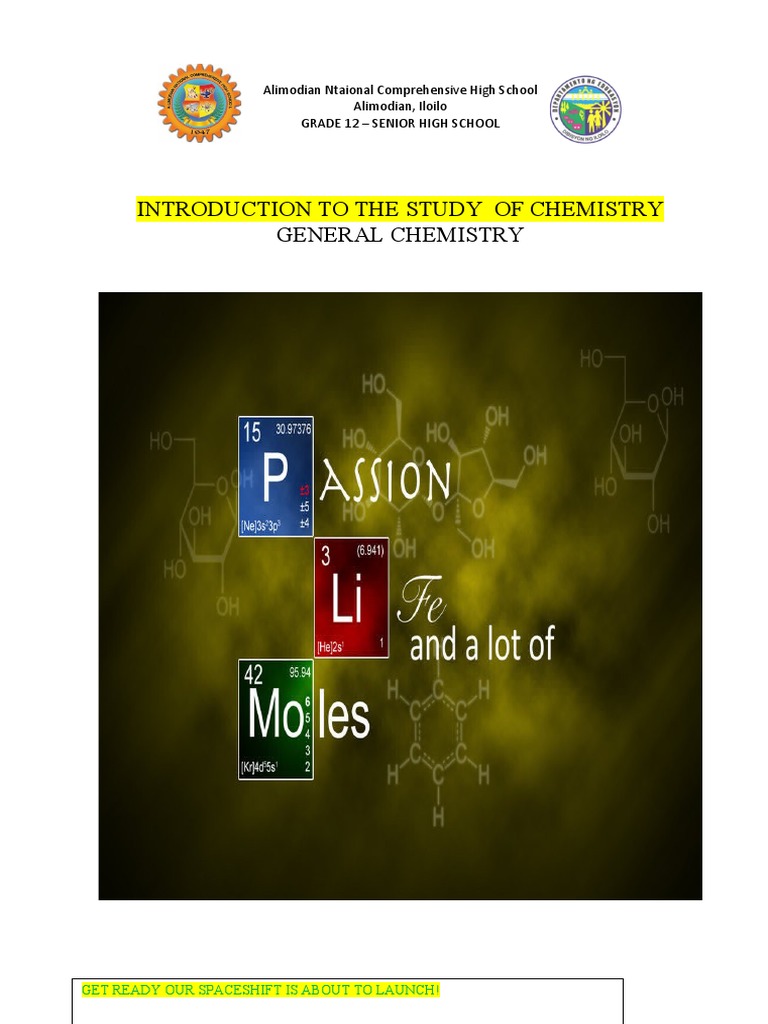 Grade 9 STE Applied Chem With MELCS Topics | PDF | Chemistry | Organic ...