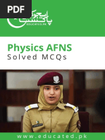 AFNS Past Paper PDF | PDF