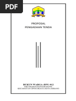 Contoh Proposal Pengajuan Barang | PDF | Kesehatan Holistik