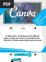 Canva Tutorial Pdf Facebook Cyberspace