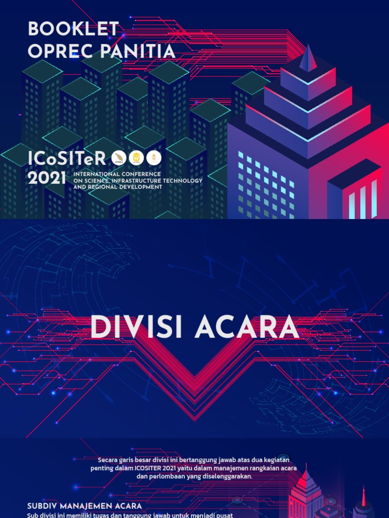 Booklet - Oprec Panitia Icositer 2021 | PDF | Bisnis | Komputer