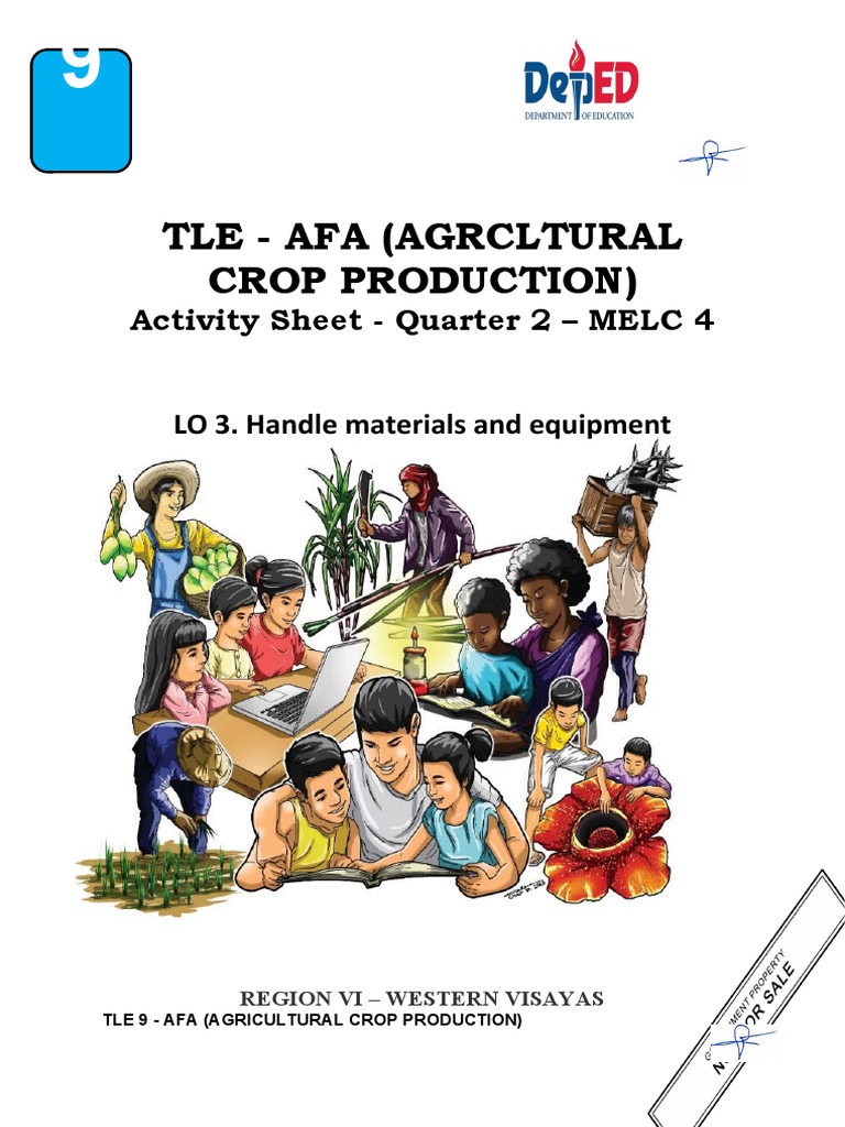 Tle - Afa (Agrcltural Crop Production) : Activity Sheet - Quarter 2 ...